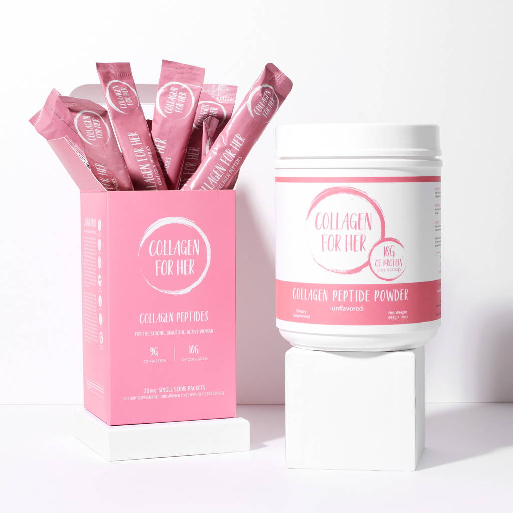 Unflavored Collagen Peptides for Women | Collagen For Her