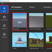 Знакомимся с Roblox Studio — Шаг 1 — Stepik
