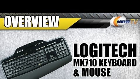 Logitech MK710 Wireless Keyboard Review - Slant