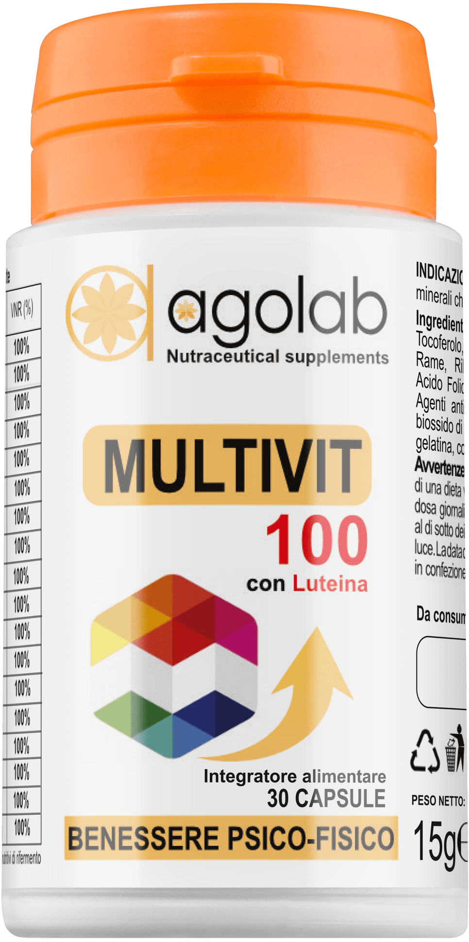 Multivit100: Il 100% Di Ciò di Cui hai Bisogno in Ogni Singola Capsula ...