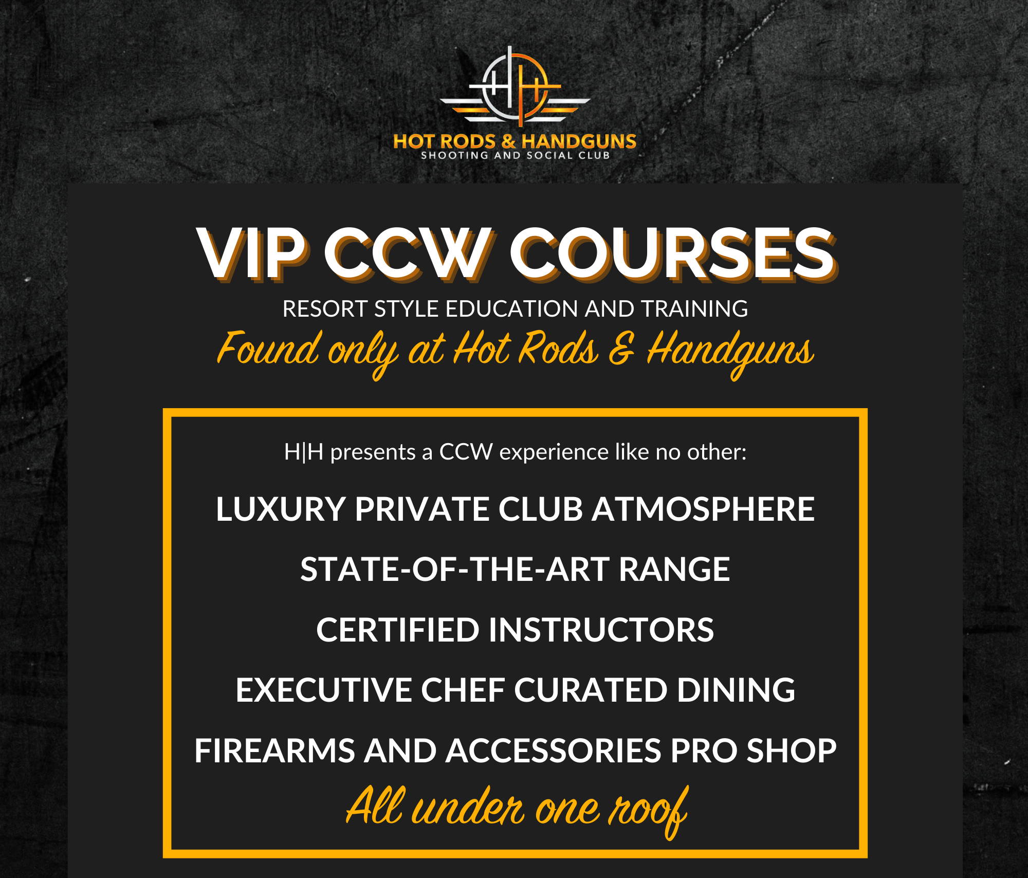 VIP CCW COURSES – Hot Rods & Handguns