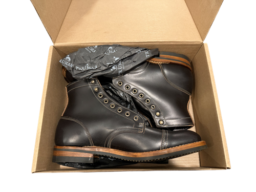 Charcoal Double Shot Cap Toe - 11EE - Fomal (56) Last - Eugene Sole ...