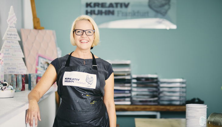 Kreativer Kindergeburtstag im Kreativ Huhn Frankfurt!