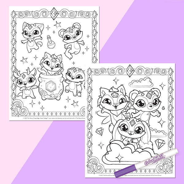 Colouring Activity Kit Mini – I'm With Kids