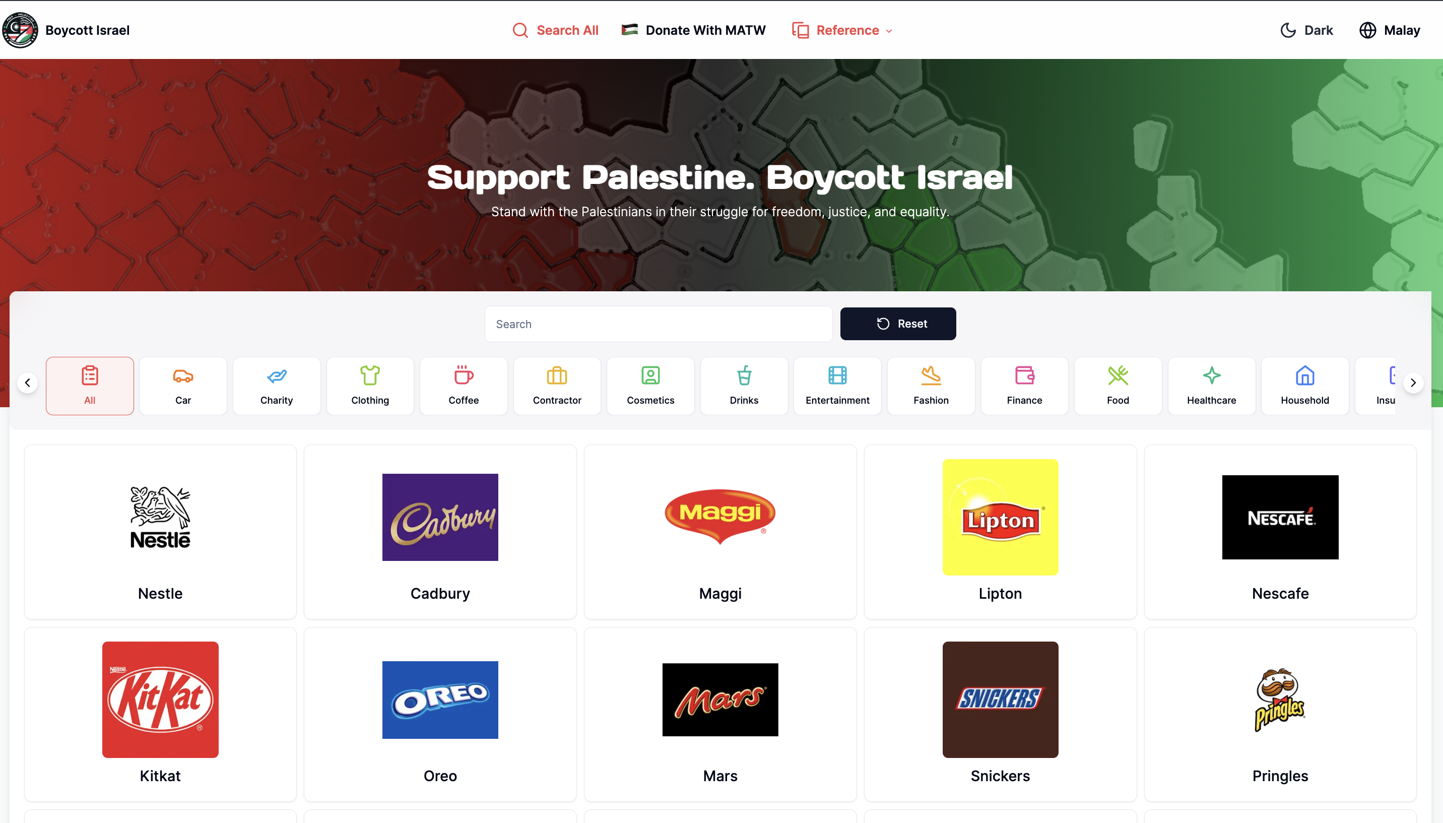 GitHub - safwanAzman/boycott-israel