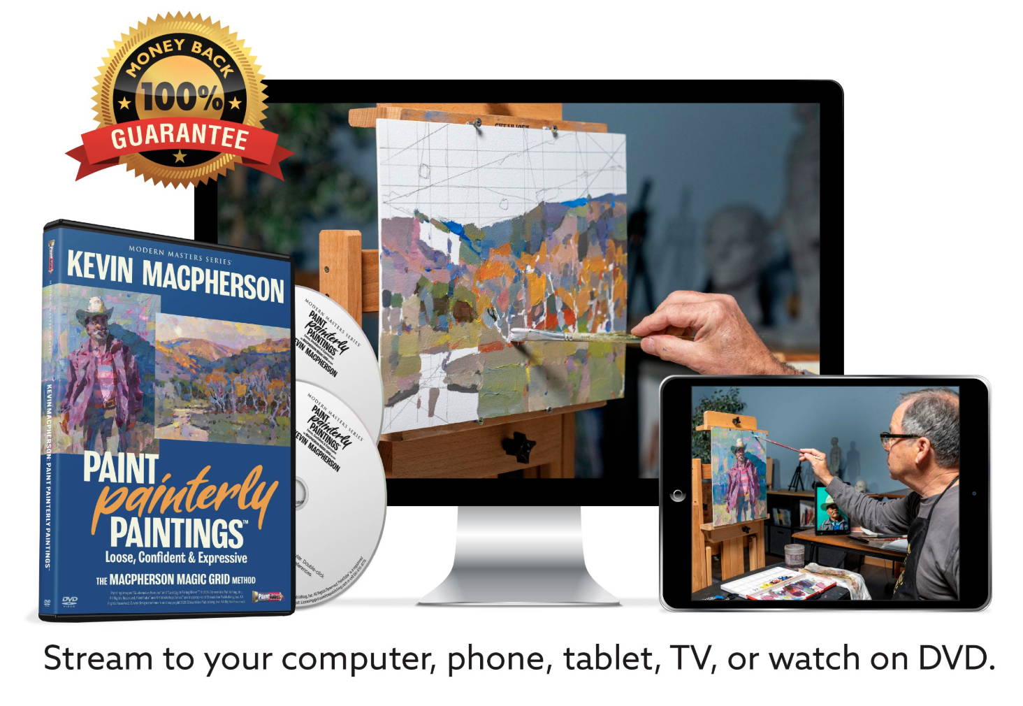 Kevin Macpherson: Paint Painterly Paintings - PaintTube.tv