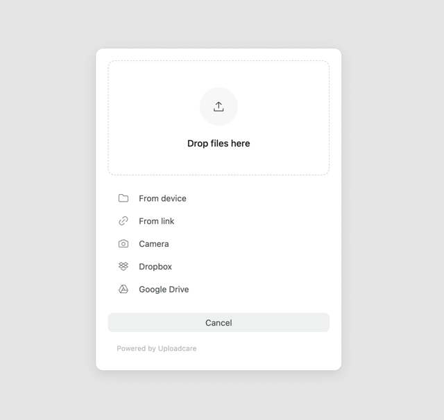 How to upload files using Uploadcare React File Uploader in Next.js ...