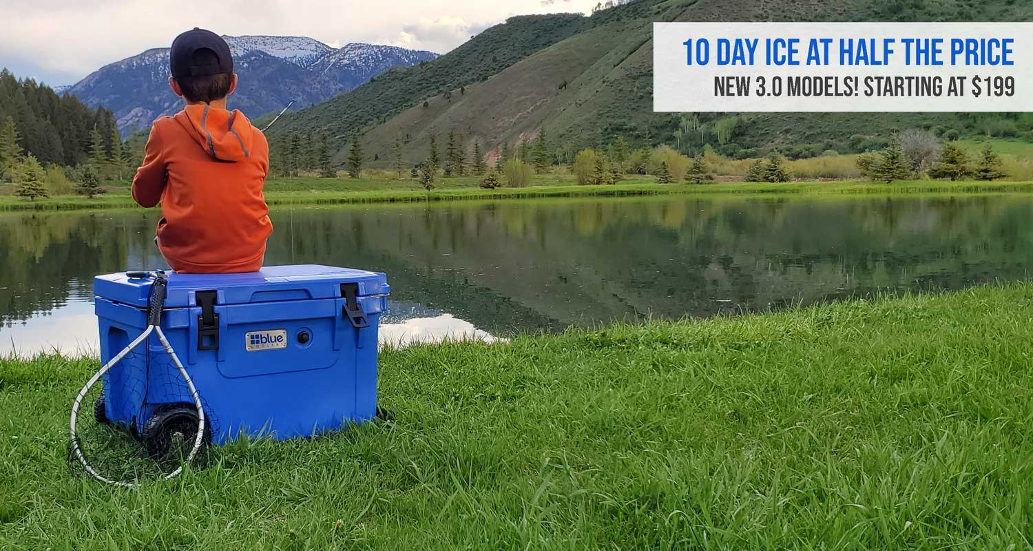 Blue Coolers - Roto-molded coolers