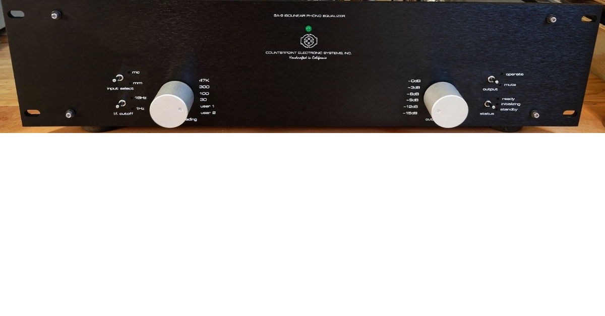Counterpoint SA-9 Phono,19 Tubes,New in Box! For Sale | Audiogon
