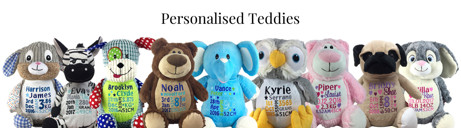 Personalised Teddy Bears, Teddies |Free Delivery – Teddie & Lane