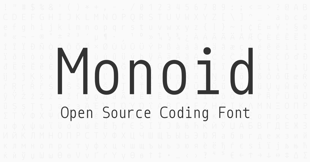 5 Best Free Open Fixed width Outline Programming Fonts As Of 2024 Slant