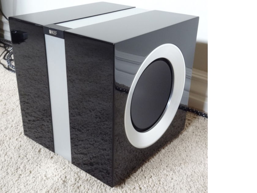 KEF R400 Subwoofer Black MINT KEF R400B Pe... For Sale | Audiogon