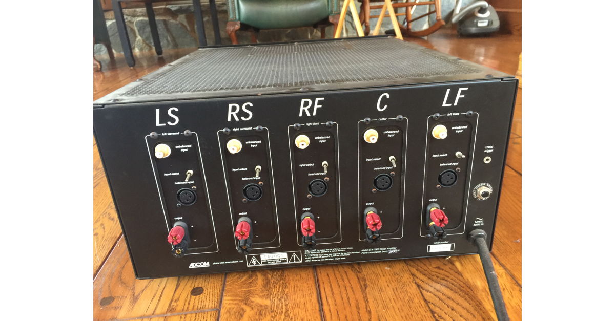 Adcom GFA-7805 For Sale | Audiogon
