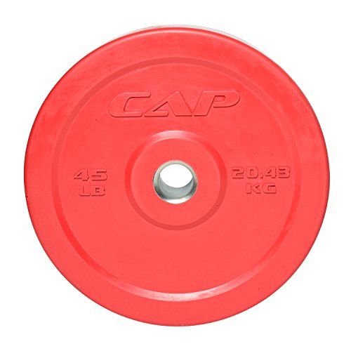 ETHOS Olympic Rubber Bumper Plate vs CAP Barbell Olympic 2" Rubber ...