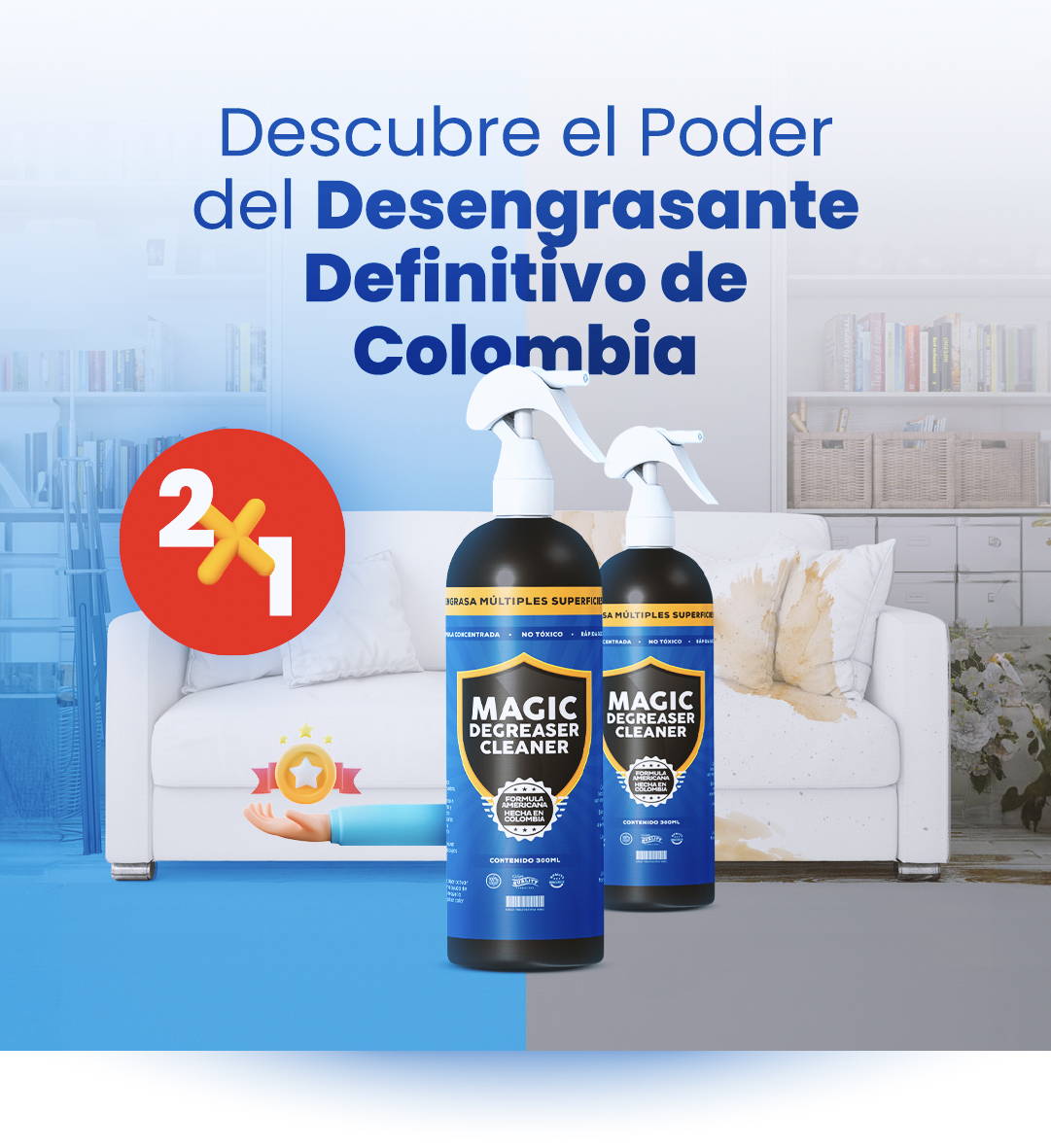 🎁2X1🎁 Limpiador Multiusos - MAGIC DEGREASER CLEANER – Tu Nave Store
