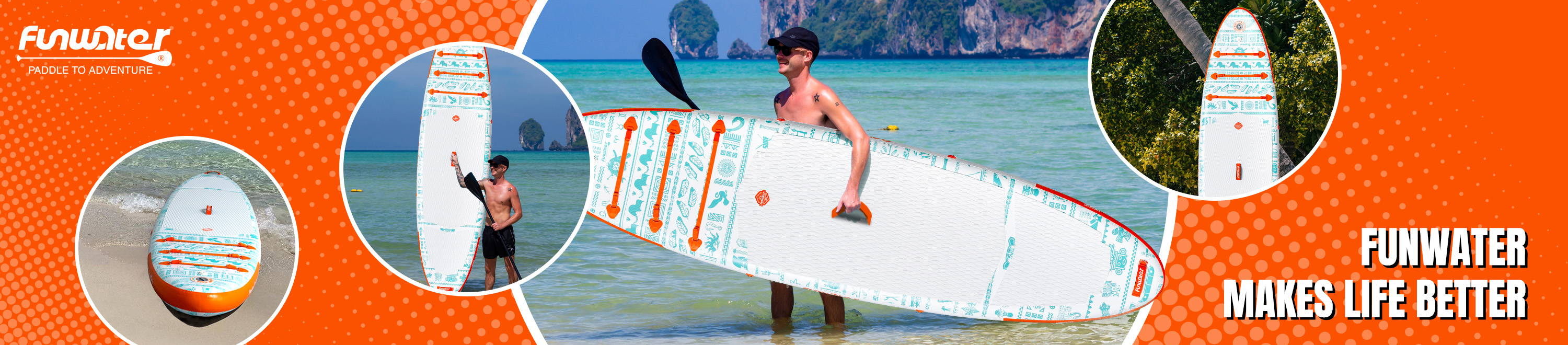 Blow Up Paddle Board| Stand Out on the Water with Style – FunWater SUP ...