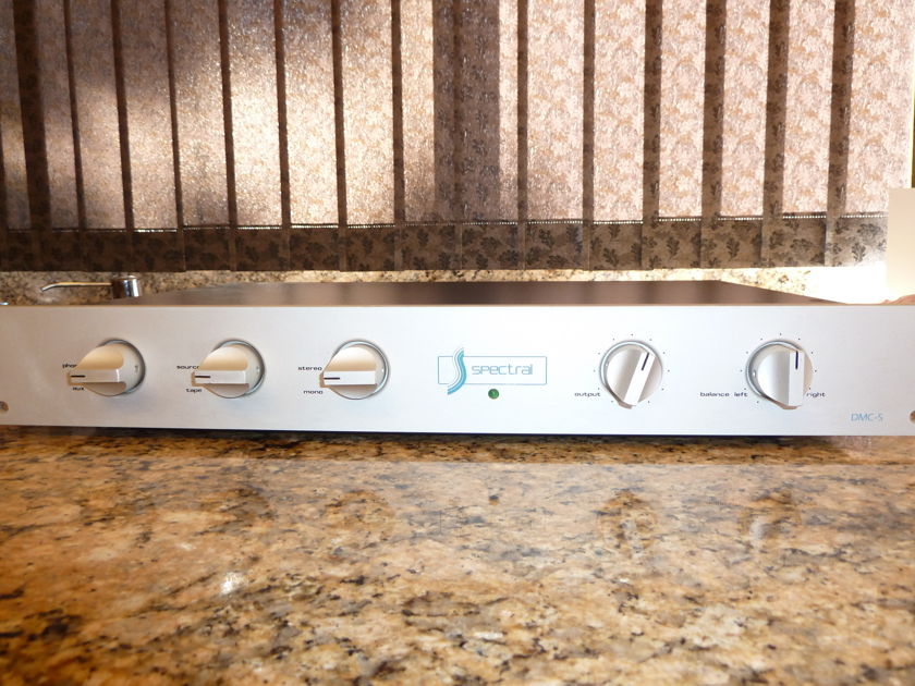 Spectral DMC-5 Preamp with Phono Stage For Sale | Audiogon