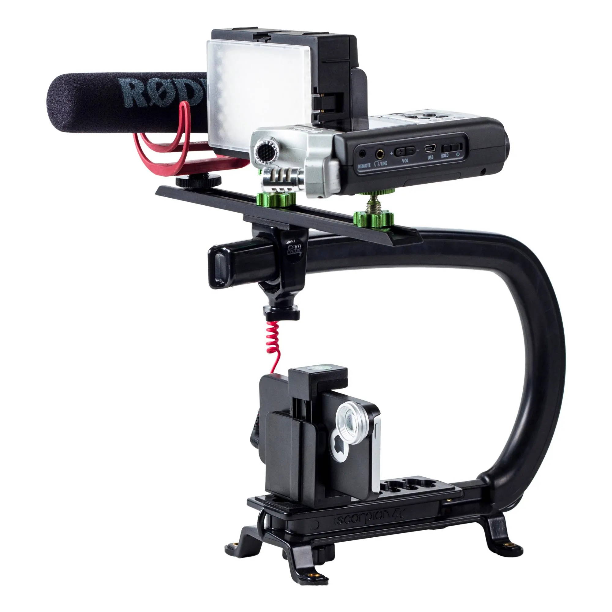 3 Piece Camera Accessory Mounting Kit for Camera Stabilizers and Grips ...