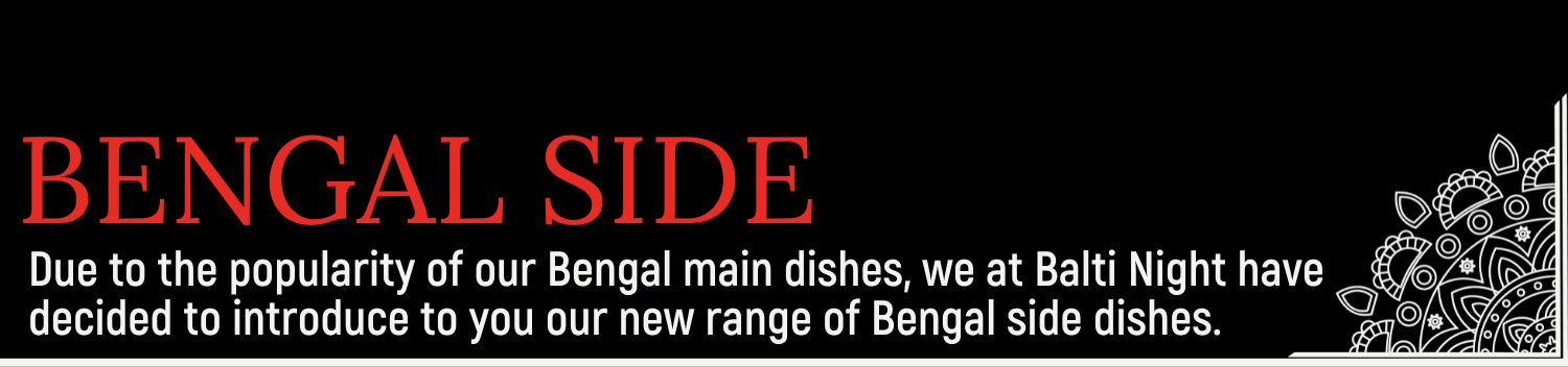 Balti Night Braintree | Menu