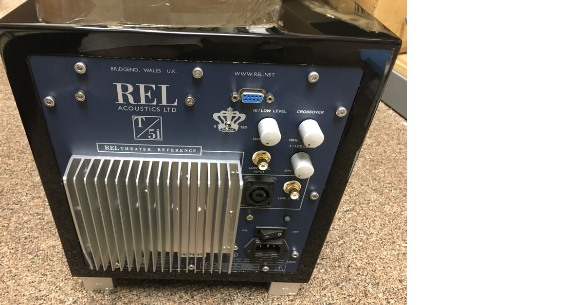 REL Acoustics T5i Black For Sale | Audiogon