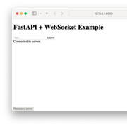 Создание асинхронного WebSocket — Шаг 1 — Stepik