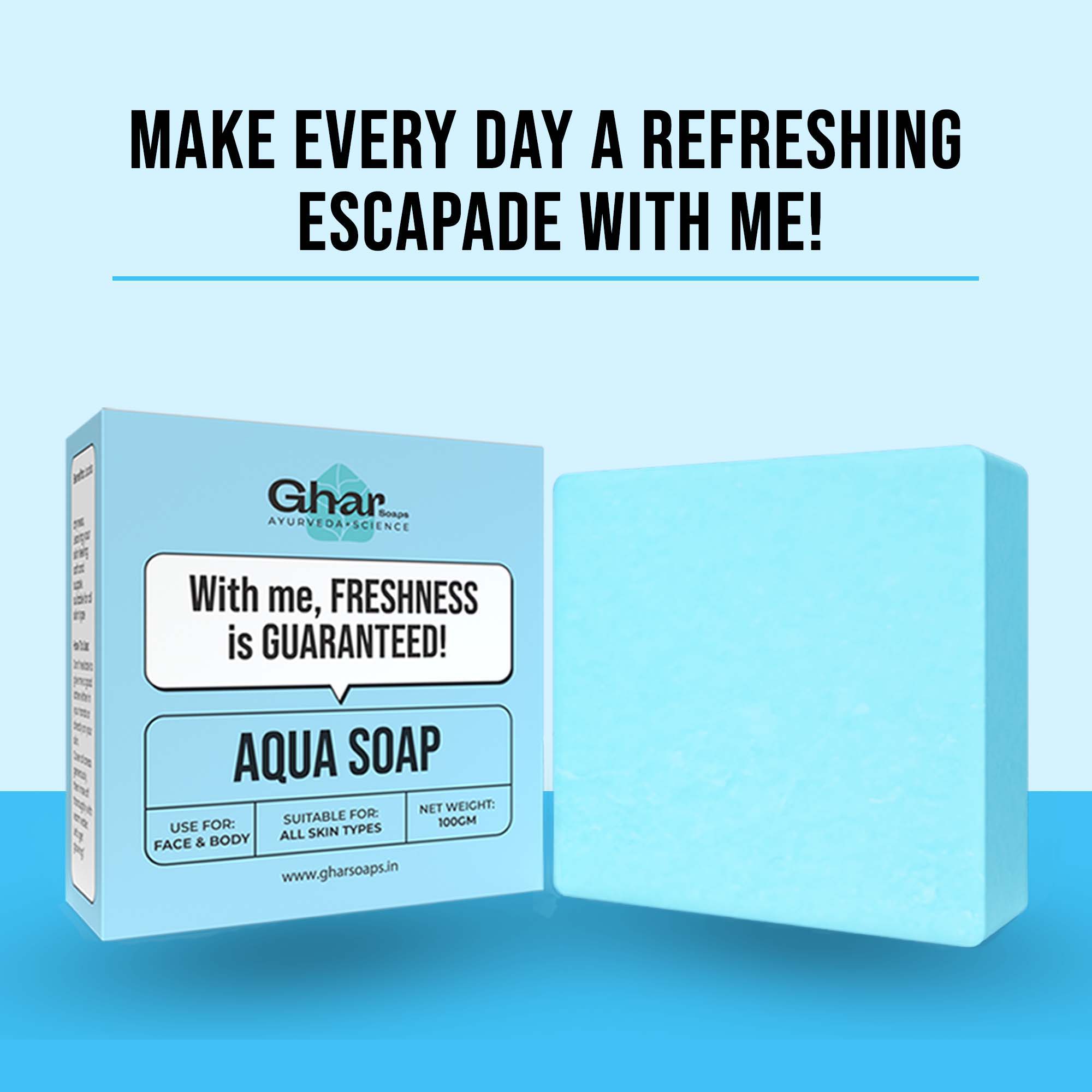 Aqua Soap – GHAR SOAPS