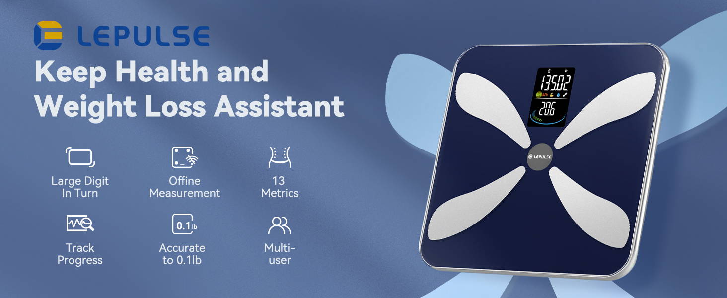 Lepulse F3 Large Display Digital Scale