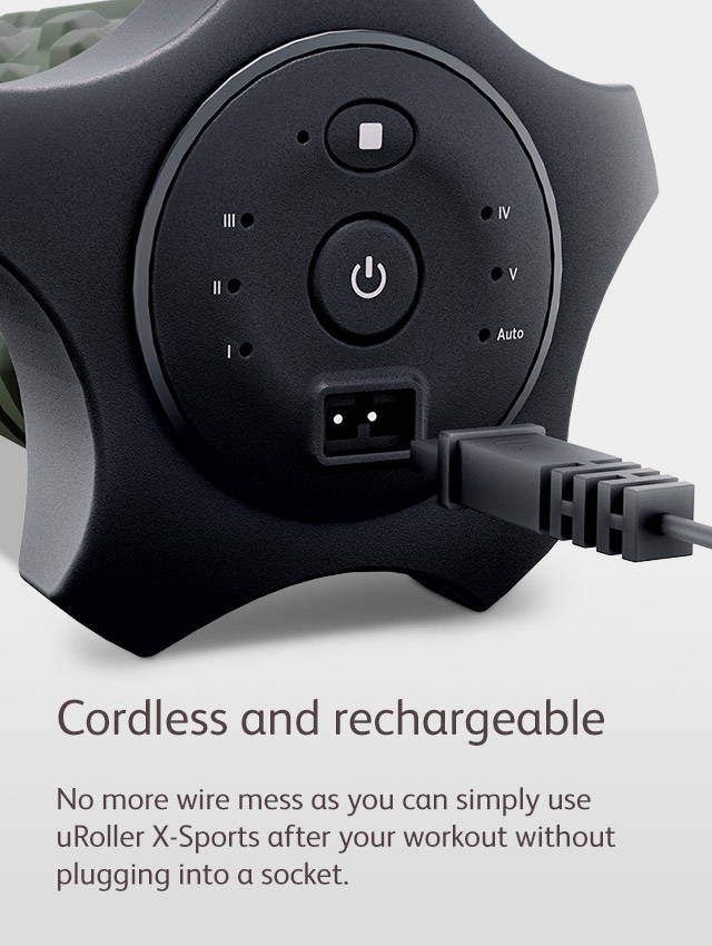 uRoller X-Sports Vibrating Foam Roller – OSIM New Zealand