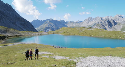 E5 Alpenüberquerung: in mehreren Etappen geführt wandern - Bergschule