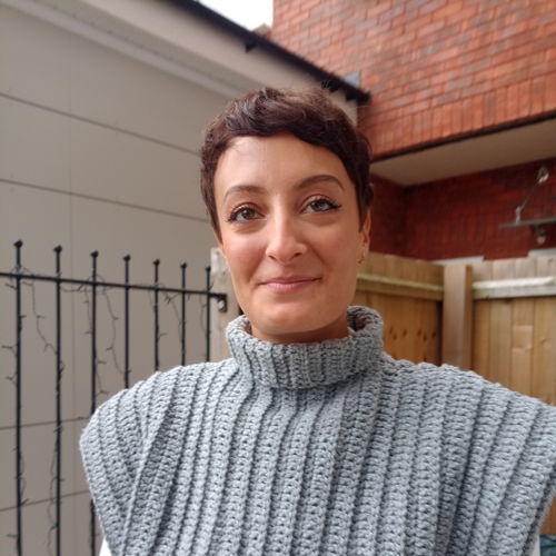 Easy Crochet pattern: Boxy sweater vest