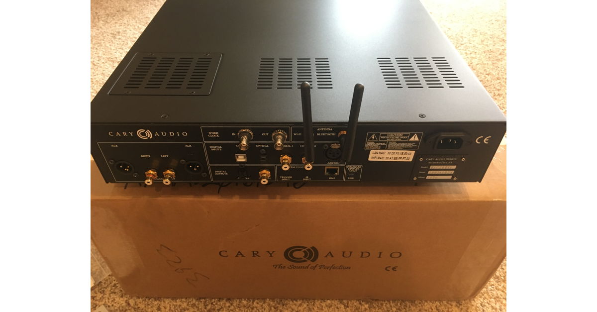 Cary Audio DAC-200ts Tubed/Solid State DAC... For Sale | Audiogon