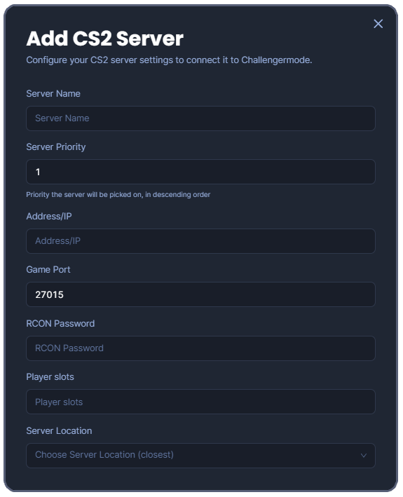 CS 2 - Custom Server