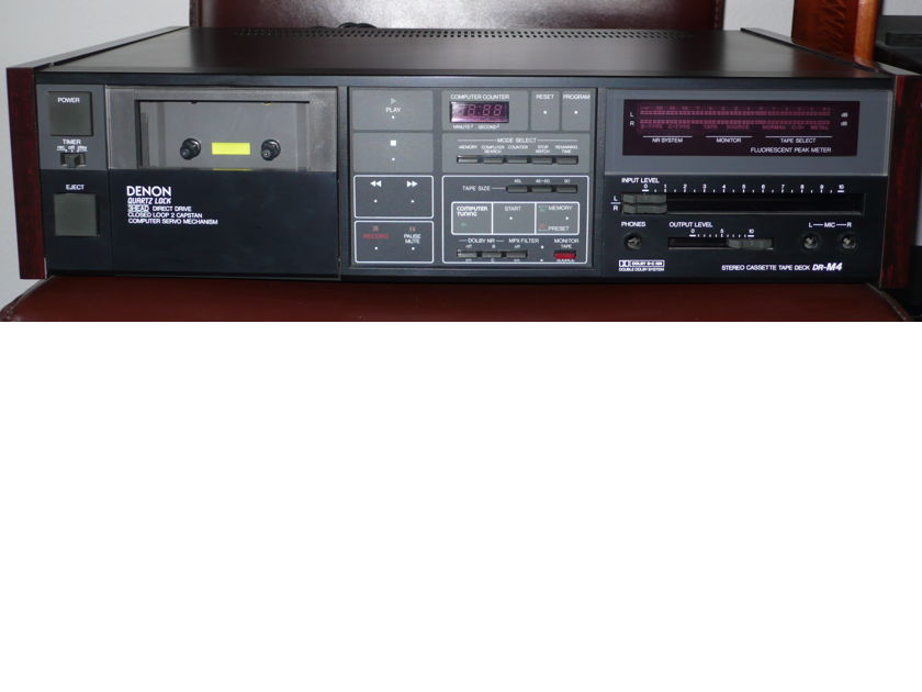 Denon DR-M4 3-Head Auto-Reverse Cassette Deck | Tape decks | Audiogon