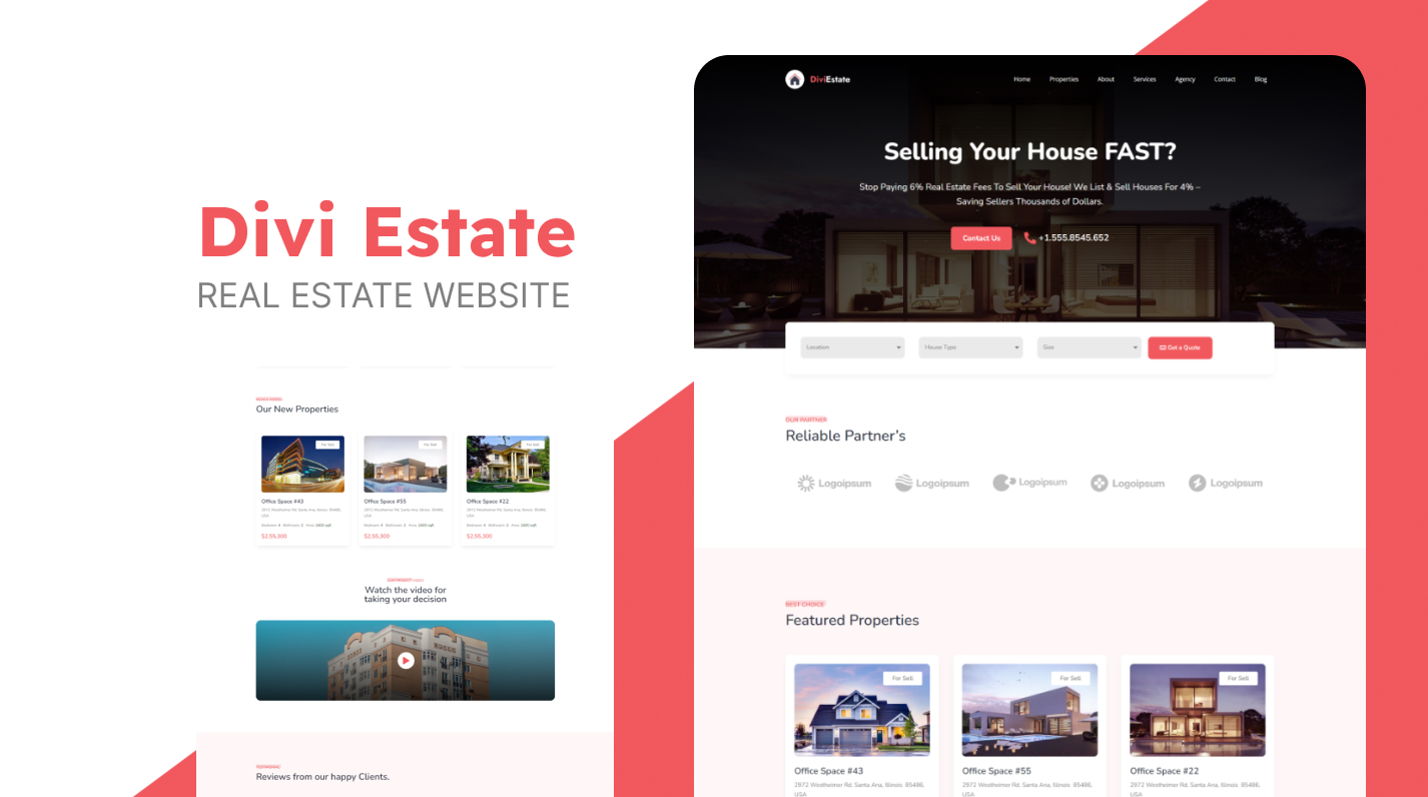 Divi Estate – Real Estate Website Layout | Divi Layouts Divi Estate – Real Estate Website Layout | Divi Layouts