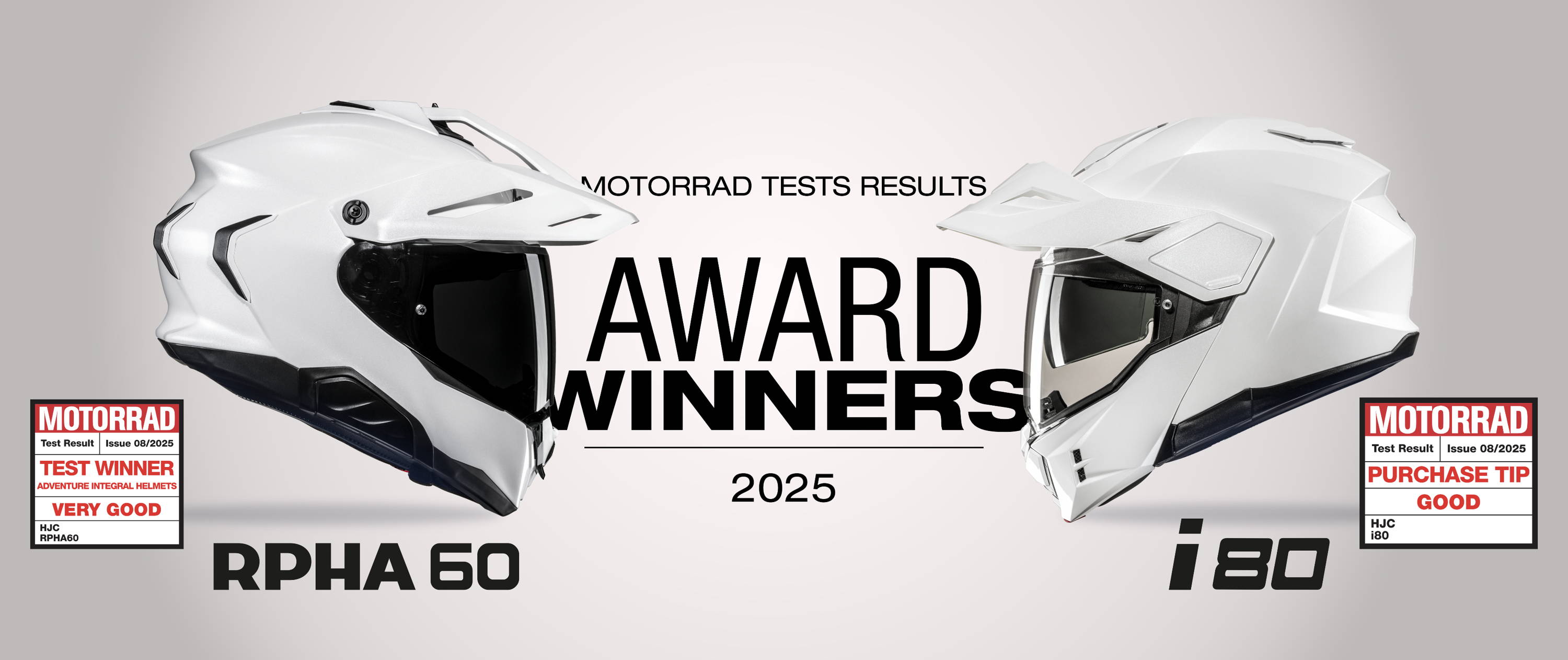HJC # 1 IN MOTORRAD’S TEST! – HJC HELMETS EUROPE