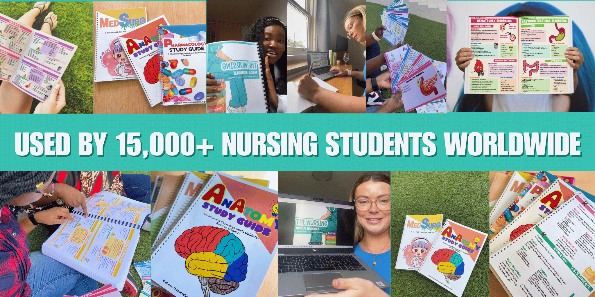 Mega Nursing Bundle (Choose A Bundle | Digital-PDF Files ONLY ...