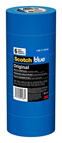 ScotchBlue Painter’s Tape, Multi-Use, 1.88-Inch by 60-Yard, Contractor ...