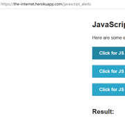 Взаимодействие с предупреждениями и всплывающими уведомлениями — Шаг 1 — Stepik