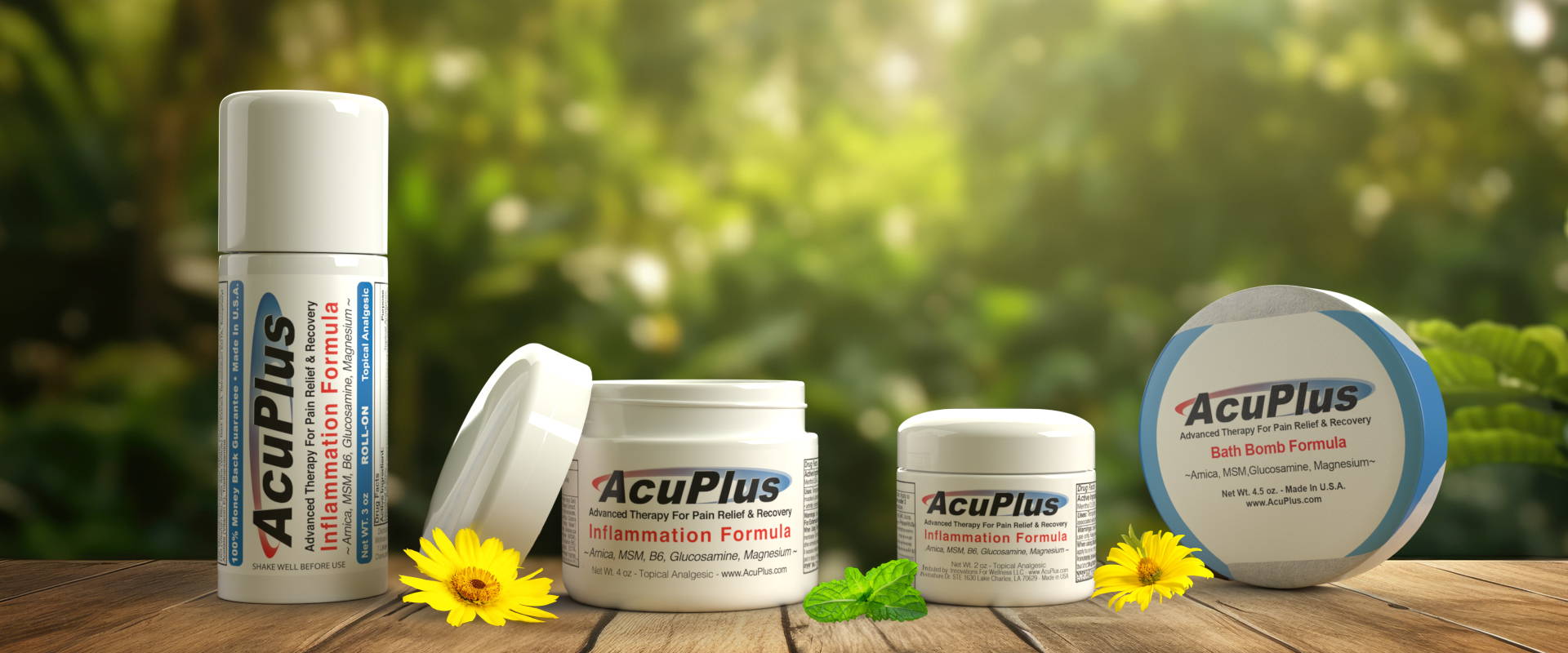 AcuPlus Ingredients – AcuPlus Pain Relief