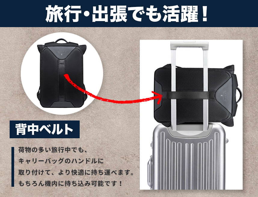 GENEVA BACKPACK - ジュネーヴ ビジネスリュック - Broderik