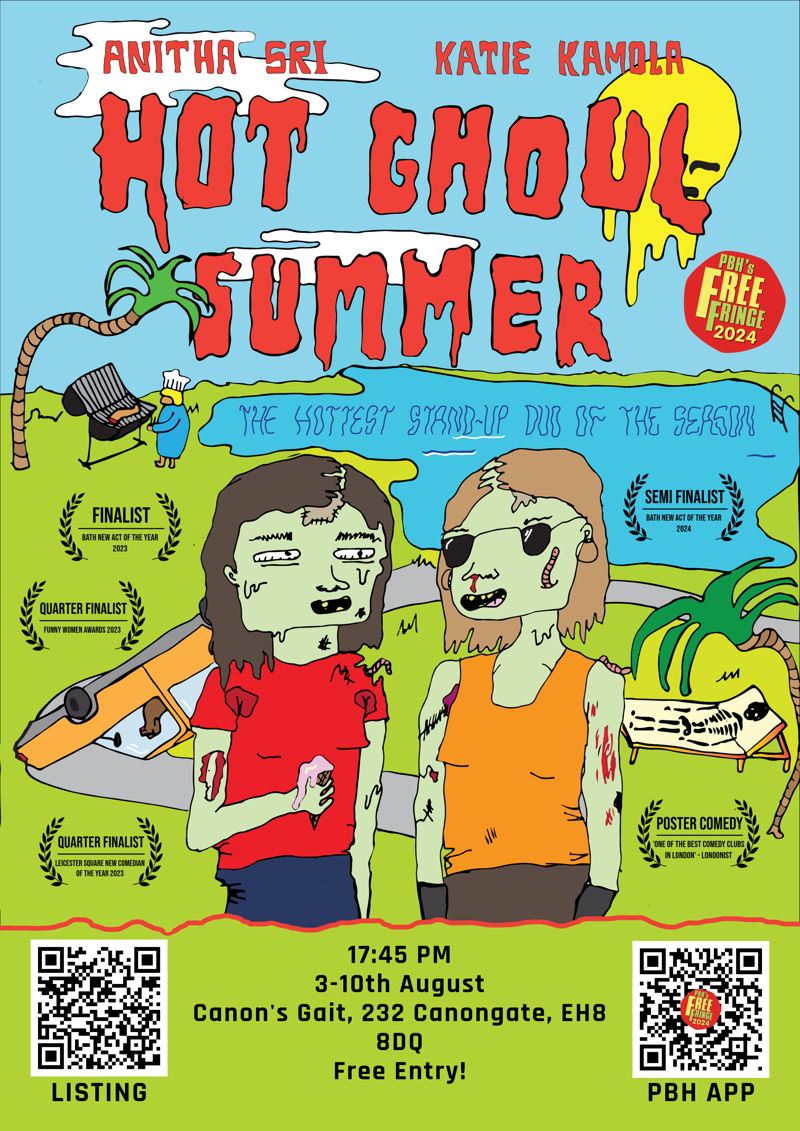 Hot Ghoul Summer - Comedy Poster Awards 2024