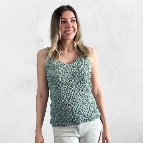 Tulip Square Tank Top
