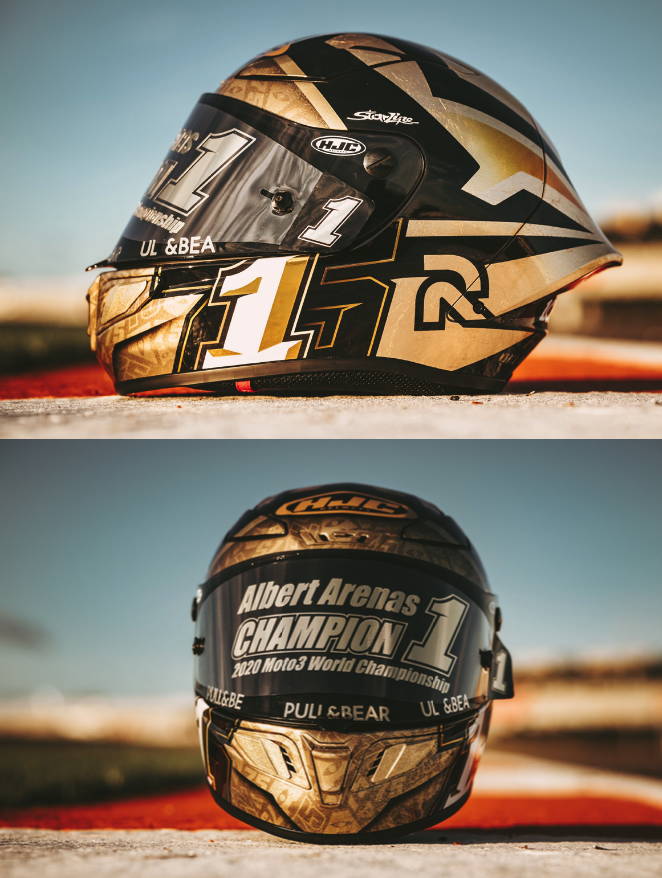 ARENAS 2020 MOTO3 CHAMP – HJC HELMETS US