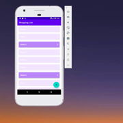 Создание базы данных для приложения Shopping List — Шаг 1 — Stepik