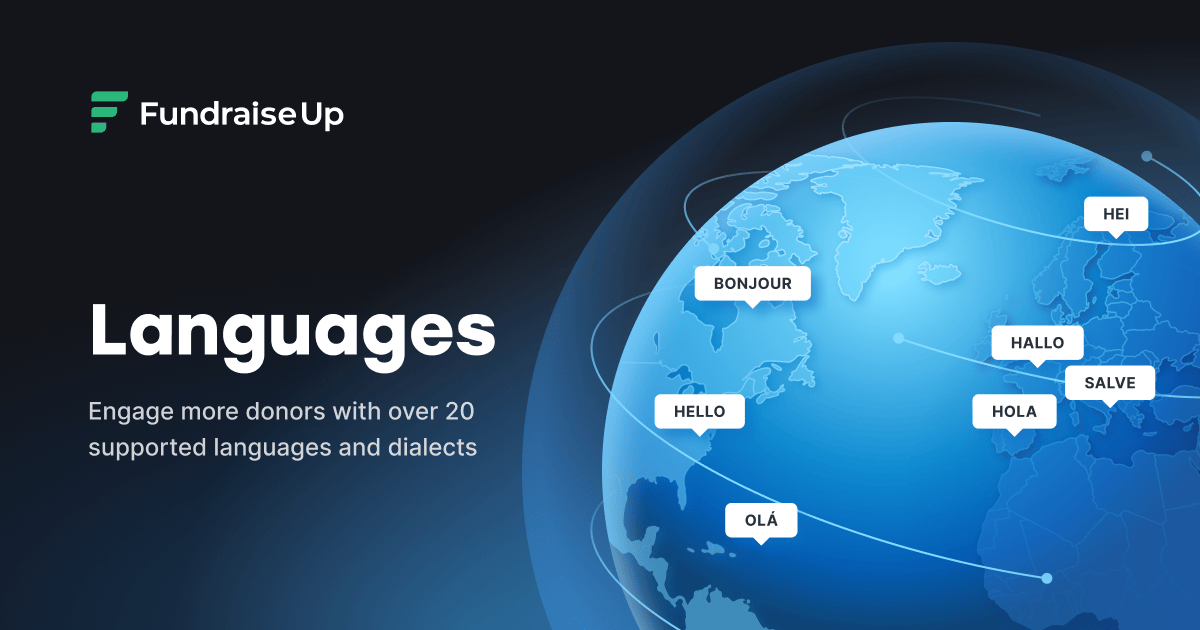 Local Fundraising in Local Languages | Fundraise Up