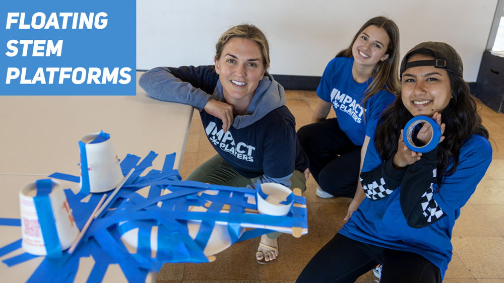 Floating STEM Platforms (Team Building) Game