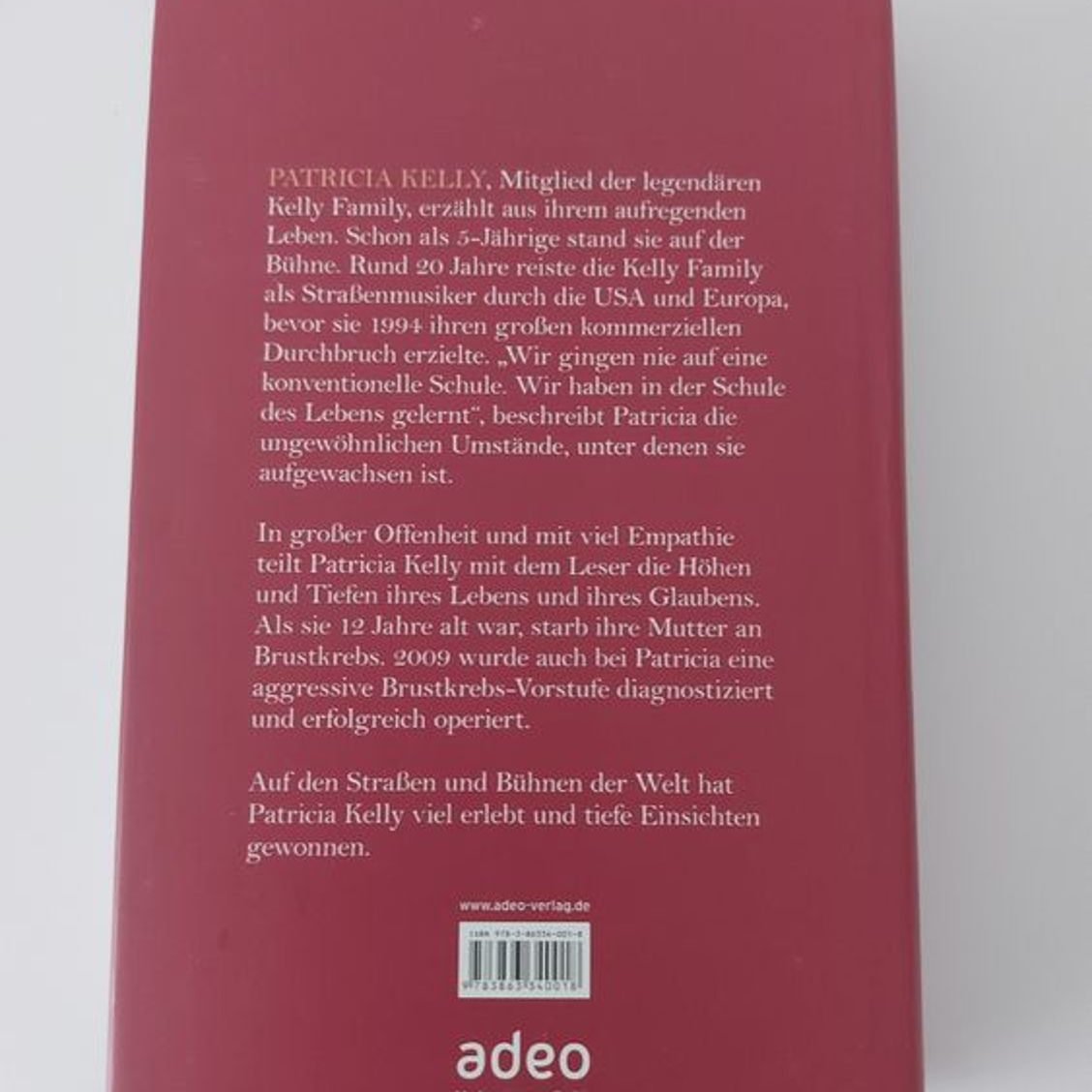 Patricia Kelly "Der Klang meines Lebens" Buch - CHF 30.00 | Buy on marko