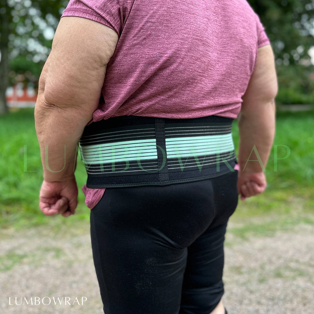 Lumbowrap™ - The Plus Size Hip & Lower Back Wrap For Big Waists (Arthr ...