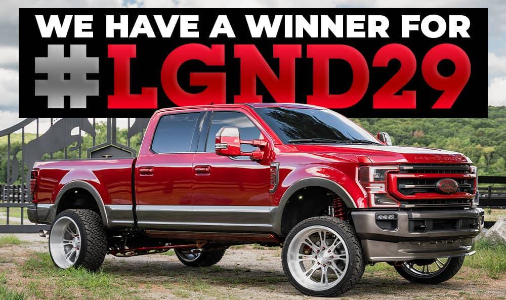 LGND28 Winner Drawing!