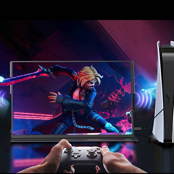 144hz Gaming Monitor Portable 2K 18 Inch | UPERFECT